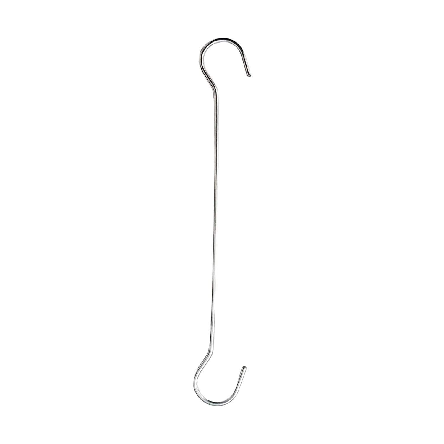 6" L Metal Double C Hooks - Ceiling Sign Holder / Ceiling Item Hangers ...