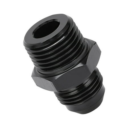 Oil Line Connector, 8 AN To 1/2 NPT Portable 6061-T6 Aluminum Gas Hose ...