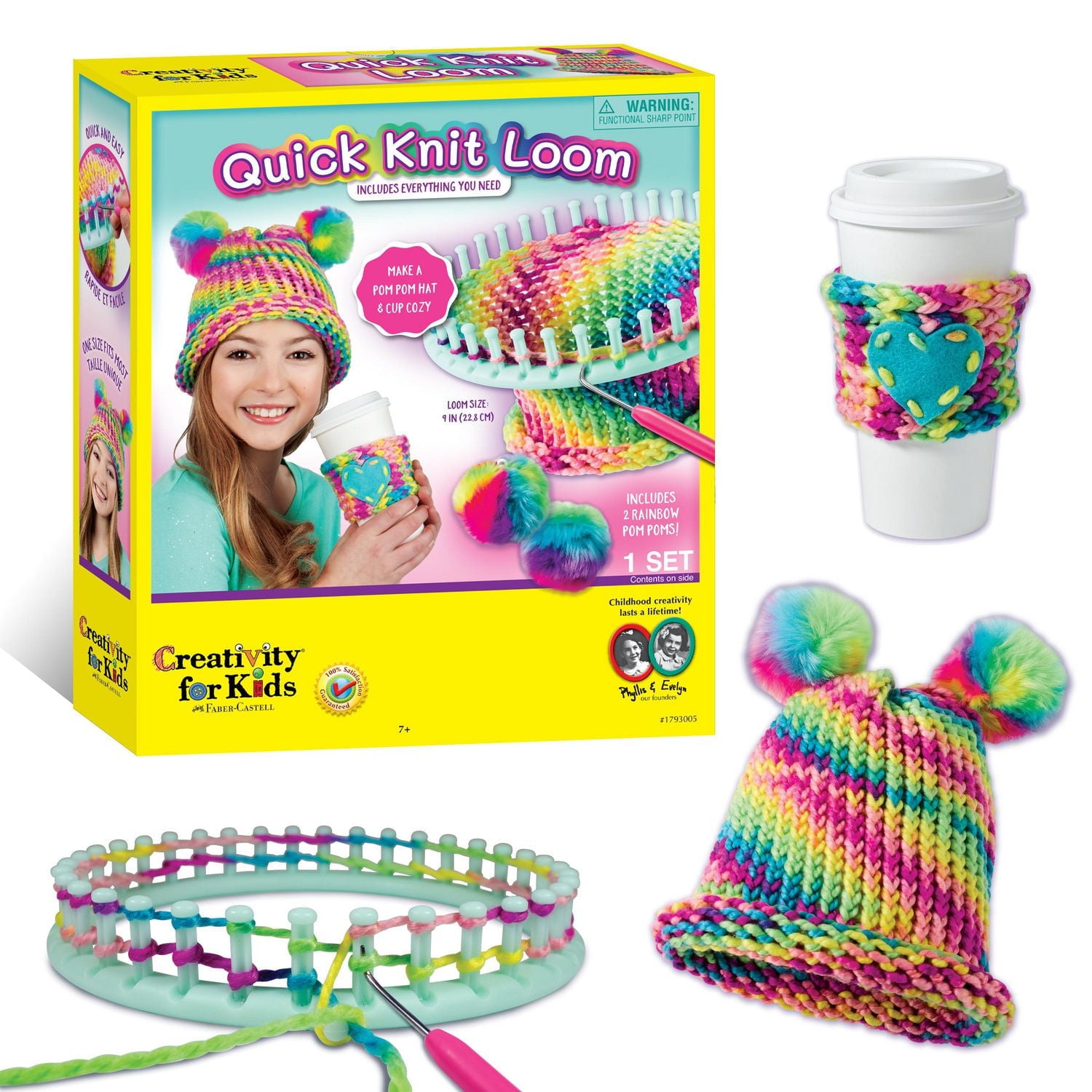 Click here for Creativity For Kids Quick Knit Loom prices