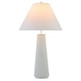 Evelyn&Zoe Ingalls 27.5" Transitional Ceramic Table Lamp with White ...