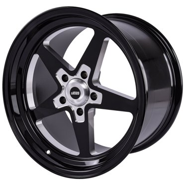 JEGS 680261 SSR Star Wheel Size: 15 x 7 Bolt Pattern: 5 x 4.50 Back ...