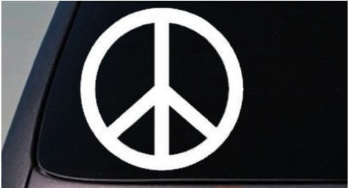 2x Peace Sticker Decal Vinyl Car Window Laptop 6" - Walmart.com
