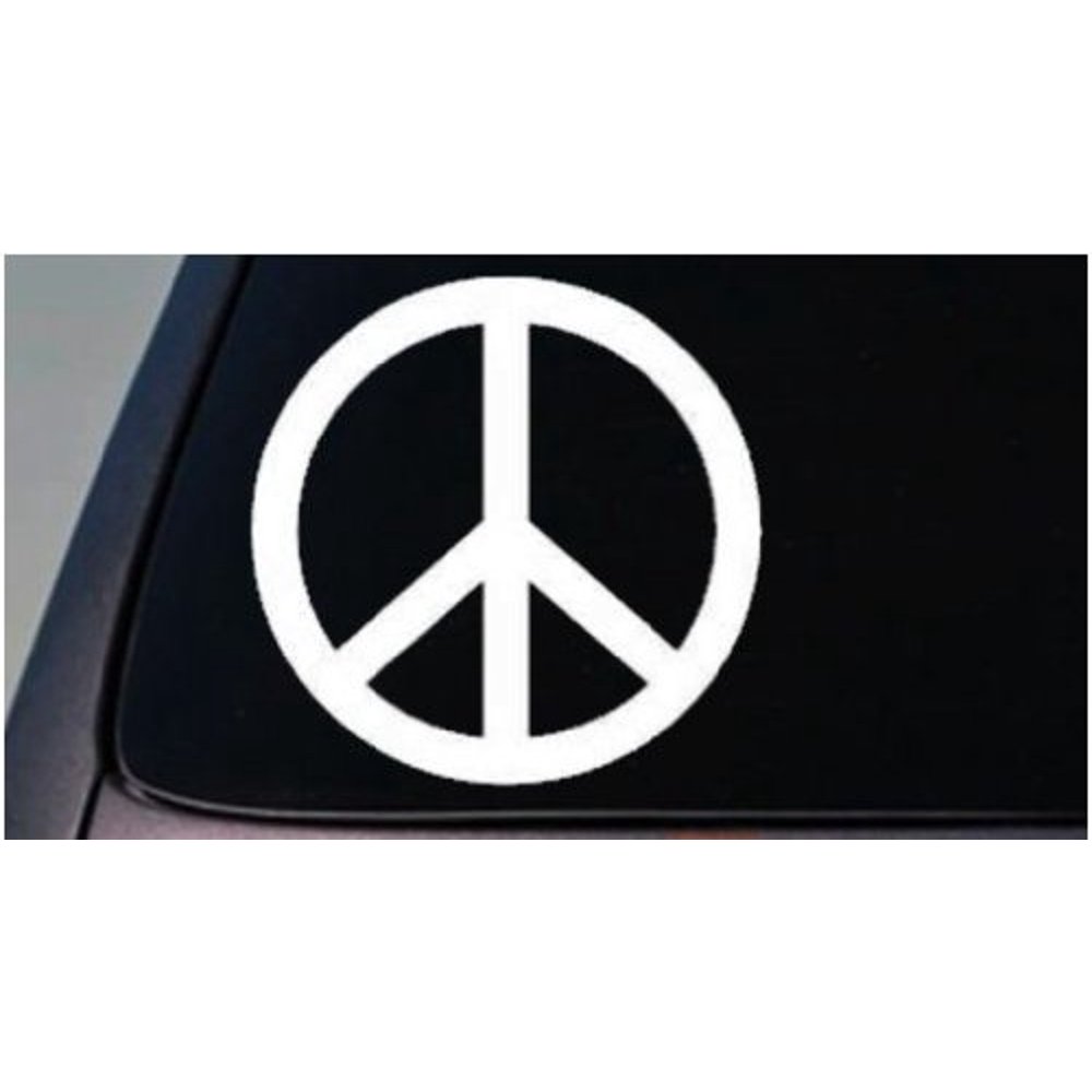 2x Peace Sticker Decal Vinyl Car Window Laptop 6" - Walmart.com ...
