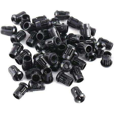 50Pcs LED Lamp Socket Diode Holder Shell Clip Bezel Mount, Plastic LED ...