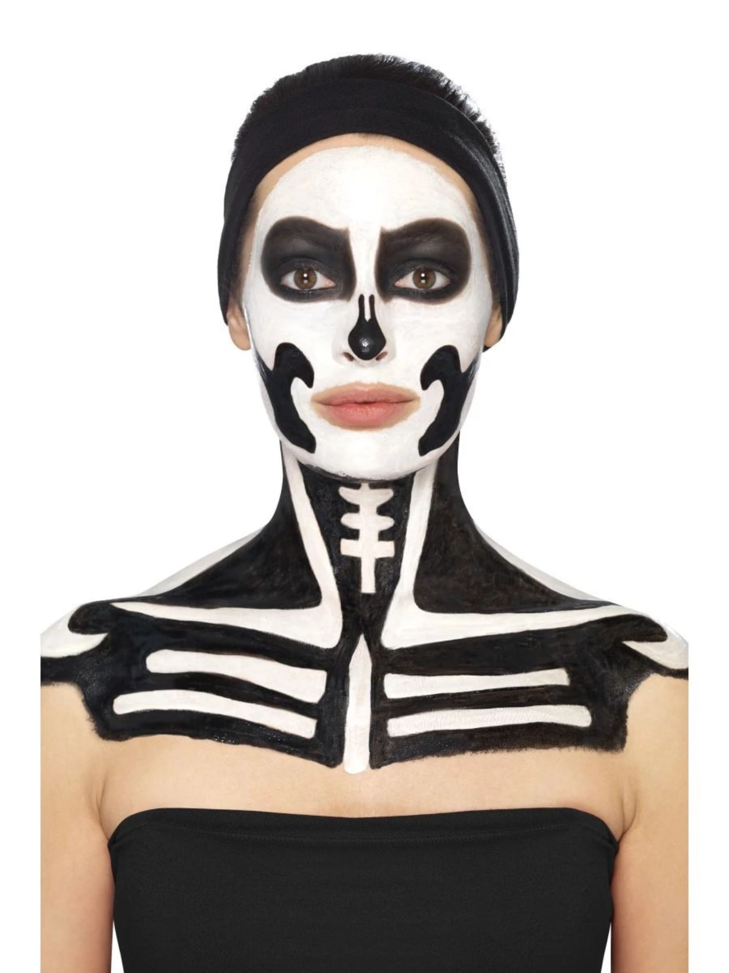 Skeleton Neck And Chest Makeup | Saubhaya Makeup