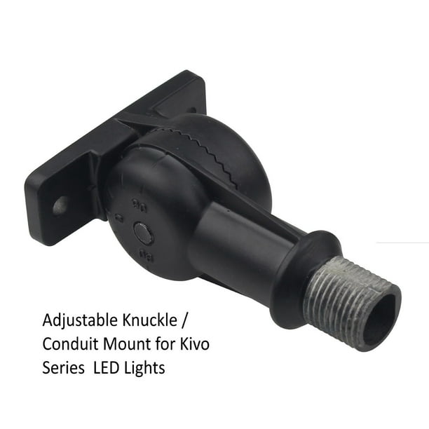 Conduit Threaded Mount / Knuckle Mount for 30 to 50 Watt Kivo LED Flood ...
