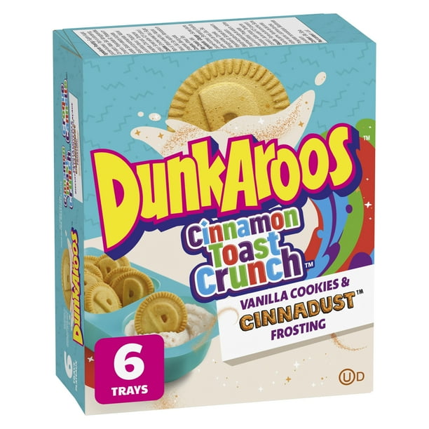 DunkAroos Vanilla Cookies & Cinnadust Frosting, 6 x 28 g, 168 g - Walmart.ca