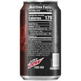 Mountain Dew Code Red, Cherry Flavored Soda Pop, 12 fl oz, 12 Pack Cans ...