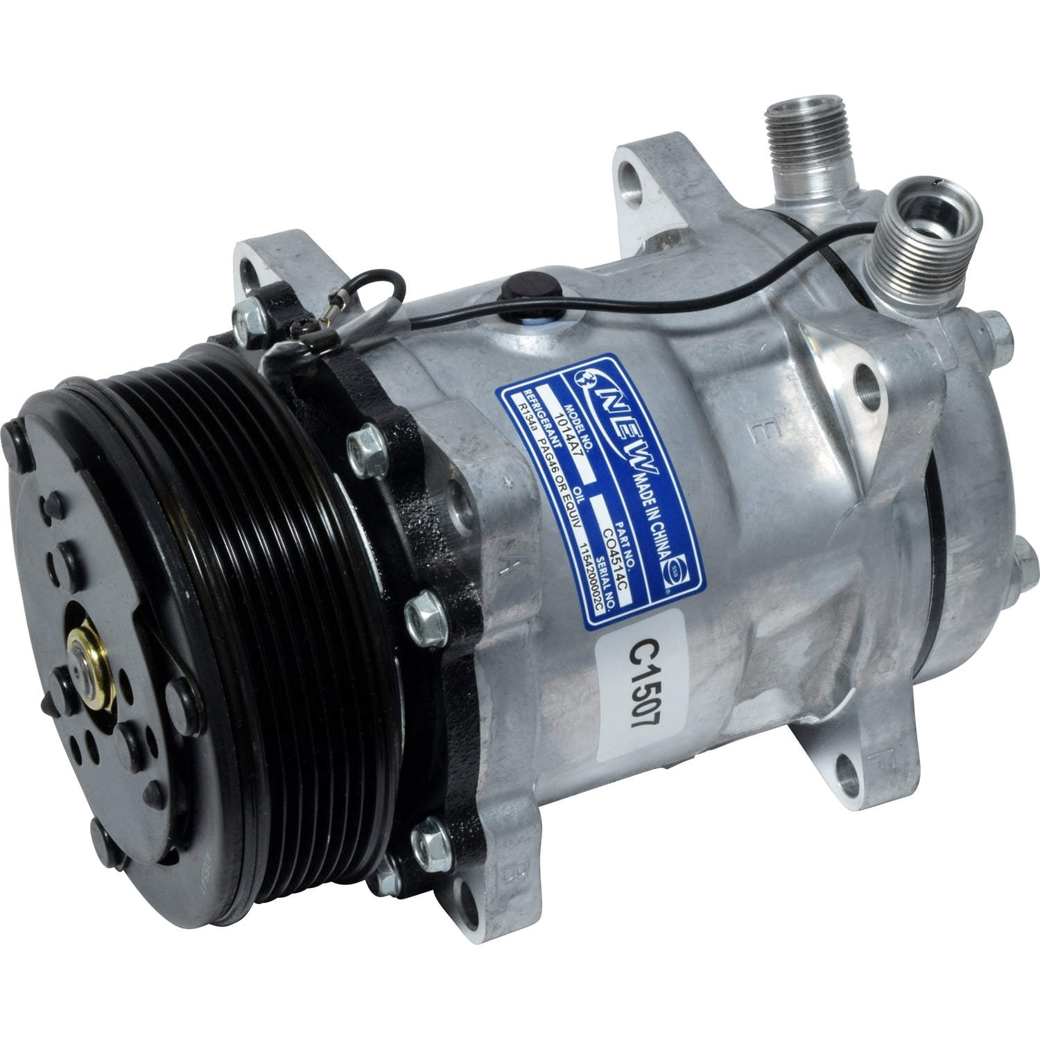 A/C Compressor -- SD5H14 Compressor Assembly - Walmart.com