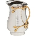 Leeber 70028 7.5 in. Golden Vine Hammered Pitcher - Walmart.com