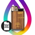 DJEEP Pocket Lighter, BOLD Collection, Assorted Wooden Designs, 1 Count ...