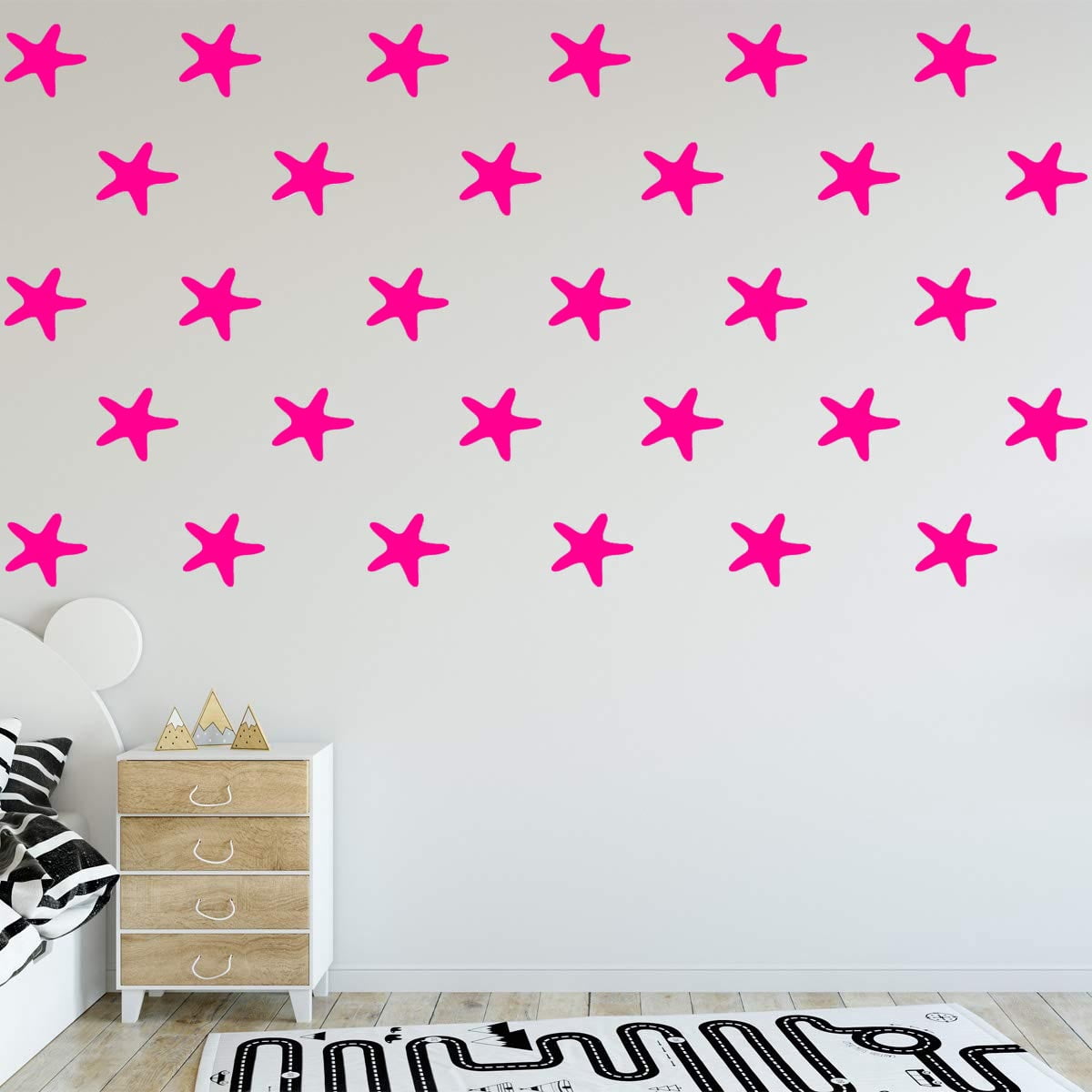 VWAQ Sea Star Wall Art Beach Decor - Starfish Nautical Wall Decal ...