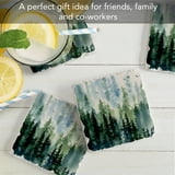 Thirstystone "Tree Line" 4-Pack Tumbled Tile Coasters - Walmart.com