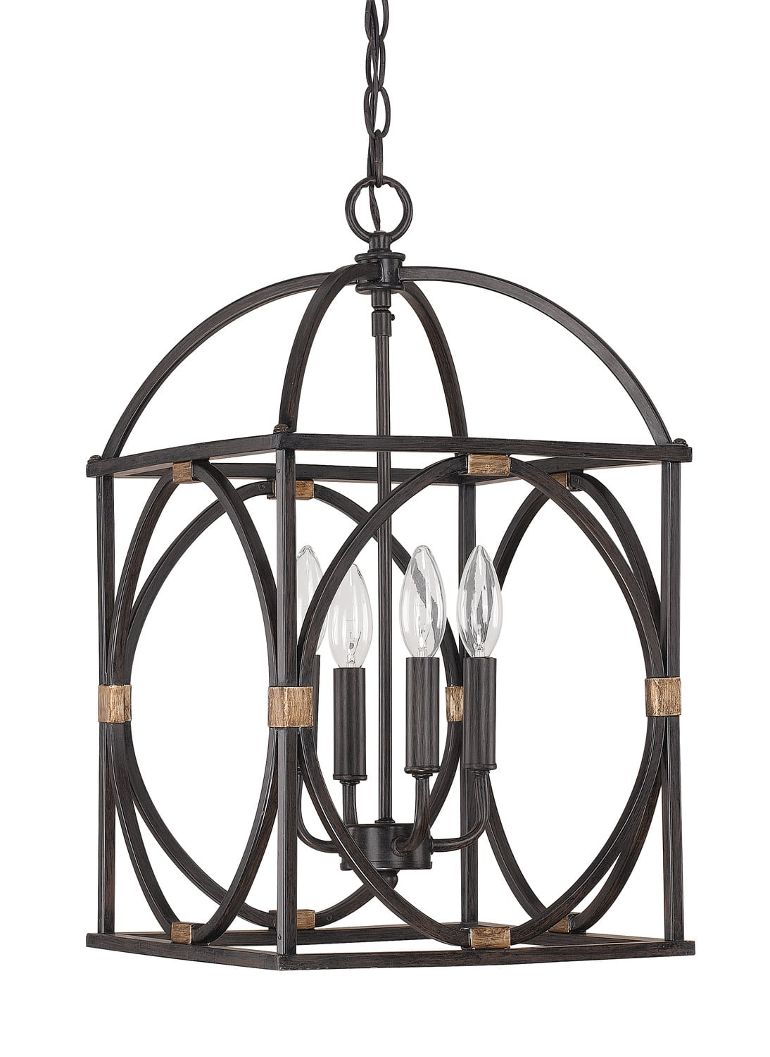 Capital Lighting 4521 4 Light 12" Wide Taper Candle Pendant - Surrey ...