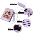 Daily Use Women Long Wallet Elegant Pattern Long Wallet PU Leather ...