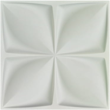 Art3d Bubble Design 19.7 in. x 19.7 in. PVC 3D Wall Panel (12-Pack ...