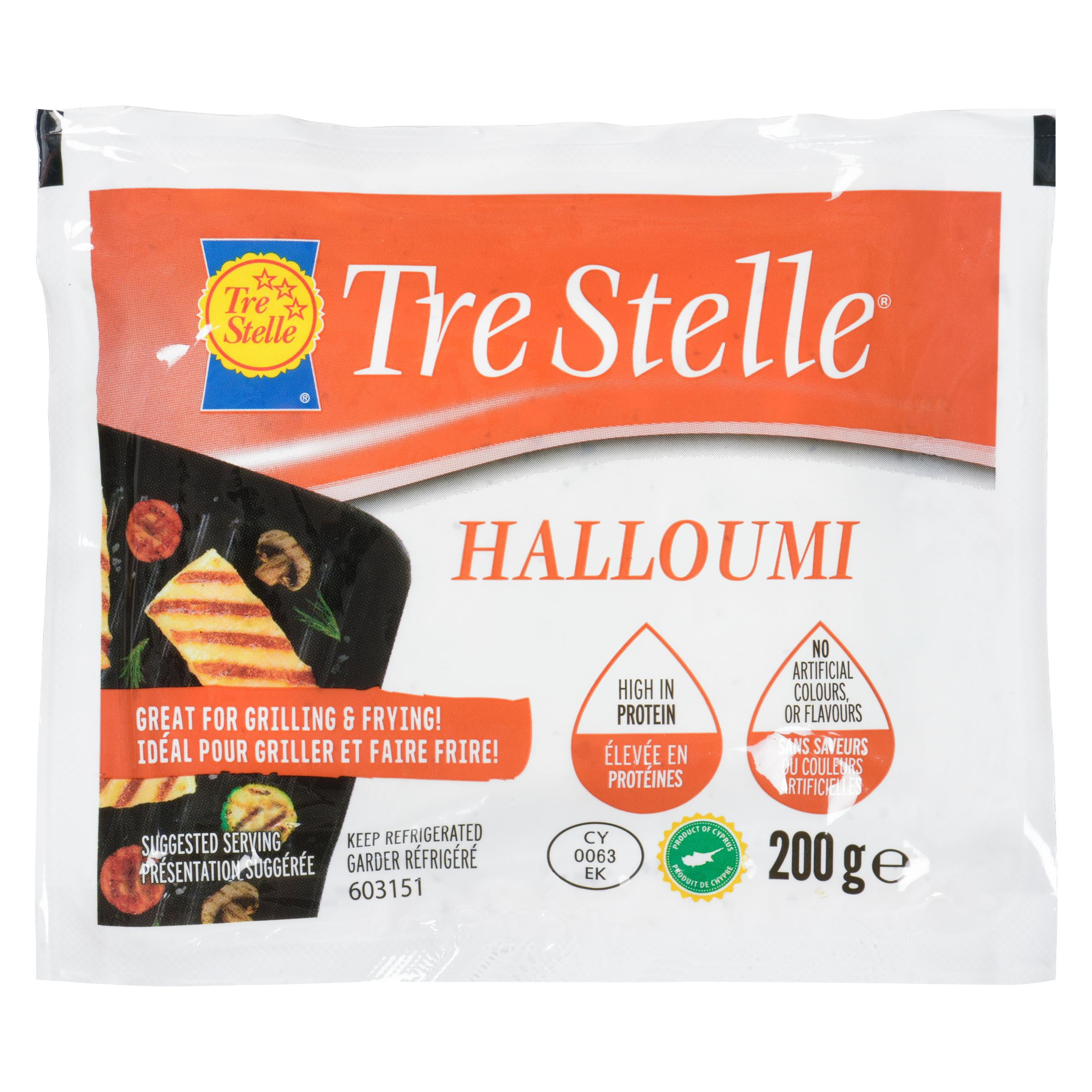 Fromage Halloumi Tre Stelle 200 g - Walmart.ca