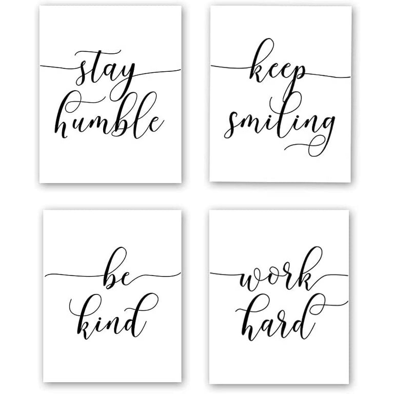 Inspirational Word Art Canvas