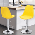Magshion - Set of 2 Adjustable Counter Height Kitchen Bar Stools with ...