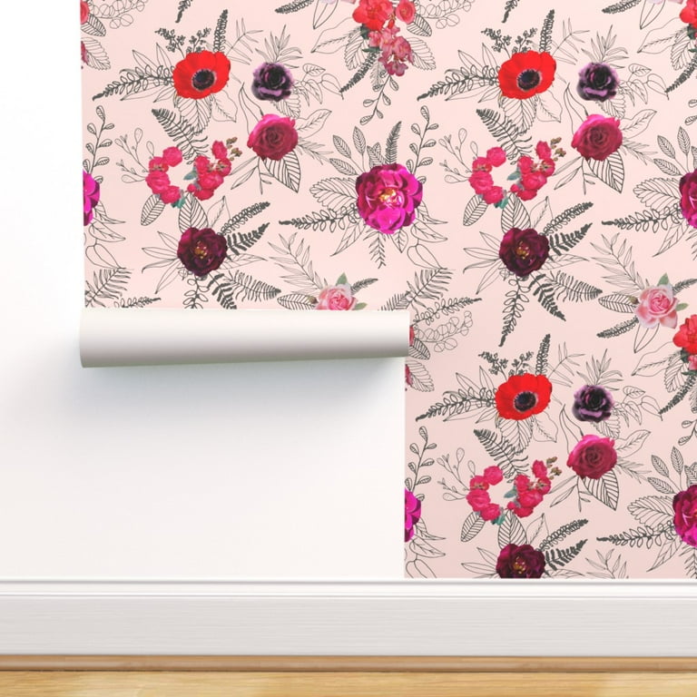 Light Color Flowers Wallpaper