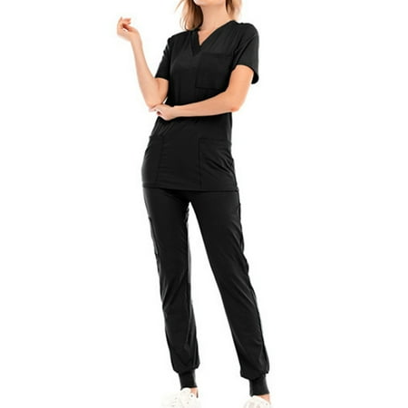 EQWLJWE Summer Ensembles de Gommage Uniforme Infirmière Gommages ...