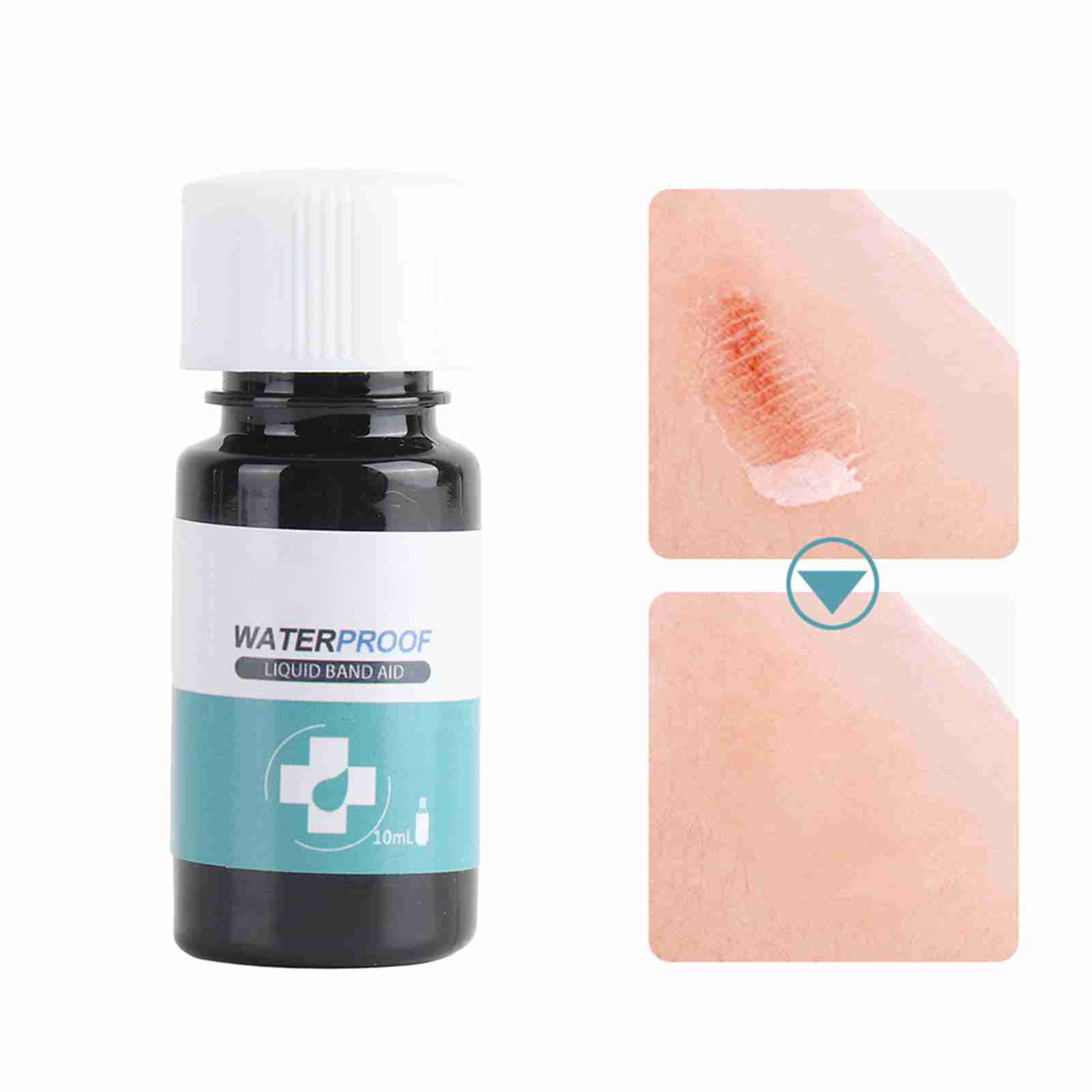 Wound Dressing Gel, Liquid Skin Bandage Flexible Soft for Minor Cuts ...