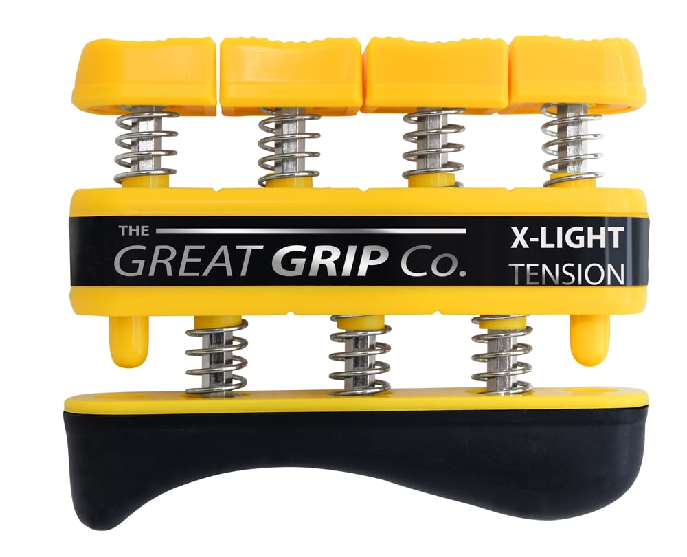 The GREAT GRIP™ Yellow, X-Light - 3 lbs resistance per finger, LIFETIME ...