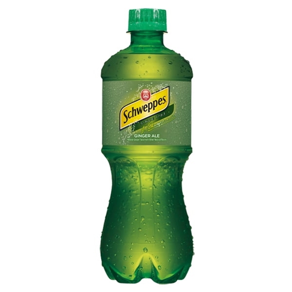 Schweppes Ginger Ale 20 Oz Plastic Bottles Pack of 24 - Walmart.com ...