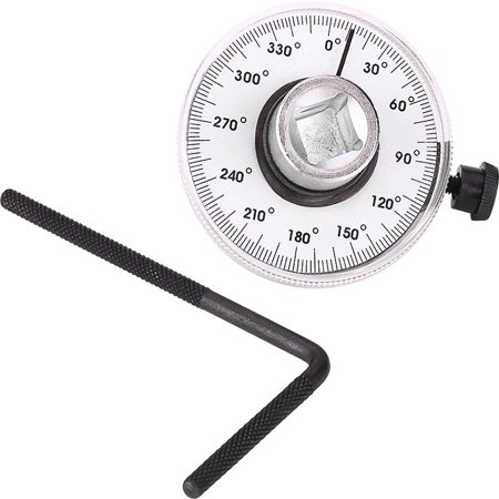 Torque Angle Gauge, Angular Torques 360° Adjustable 1/2 Inch Torque ...