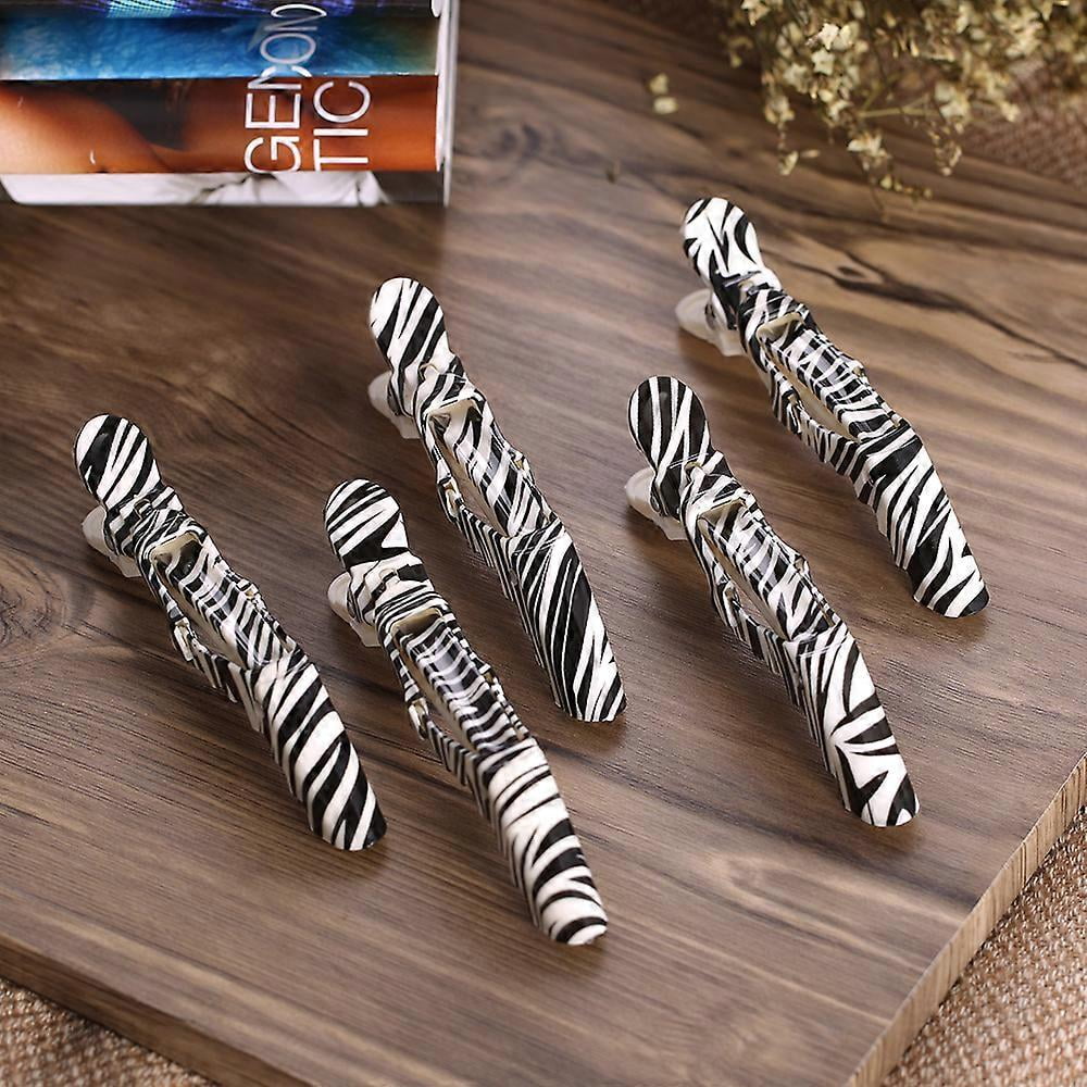 5Pcs Croc Hair Clips Clamps Crocodile Hairdressing Salon Clamps Hair ...