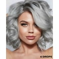 Shrine Semi Permanent Hair Color Drop It - Silver - Walmart.com