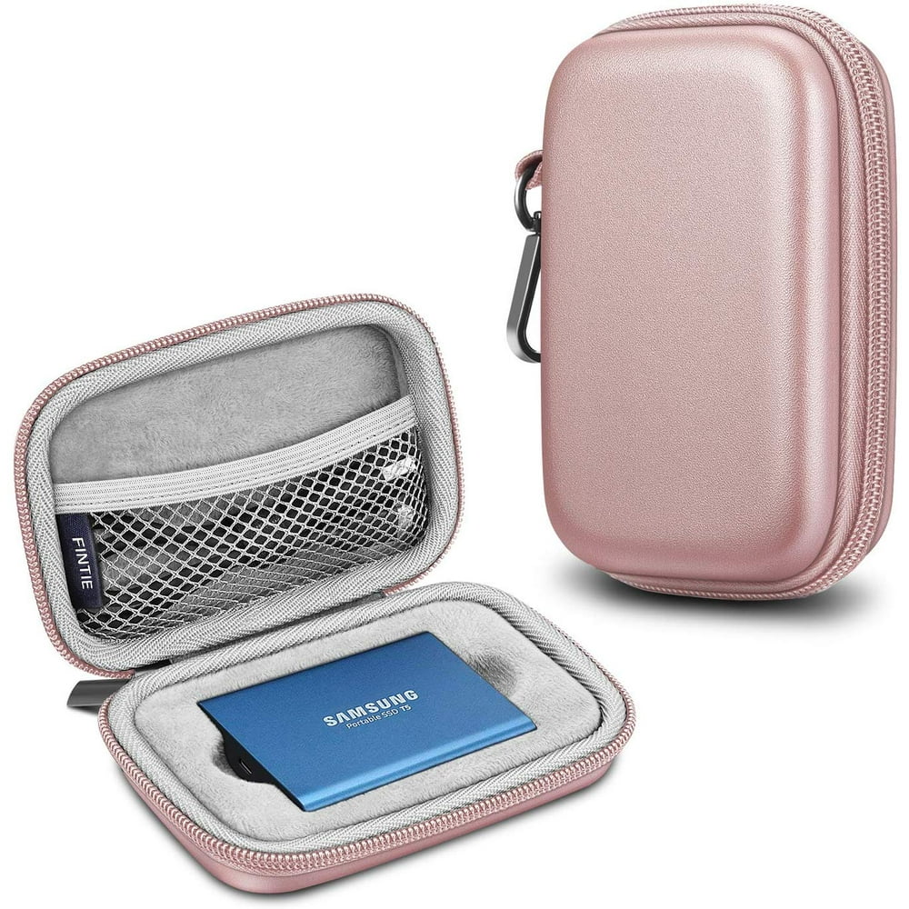 Fintie Carrying Case for Samsung T5 T3 SSD, Hard Shell Shock Proof ...