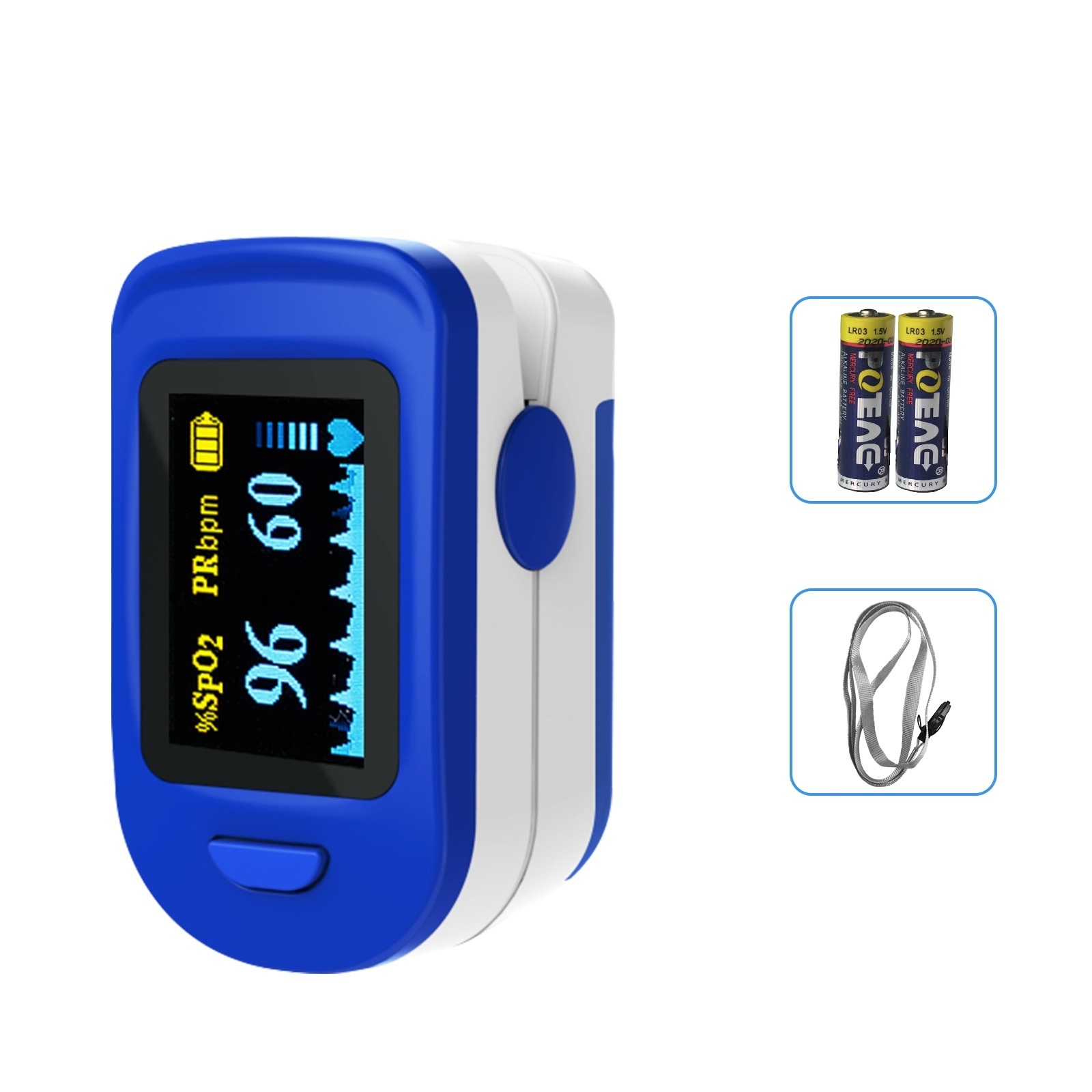Buy Wellue Pulse Oximeter Fingertip with Pulse Wave Reading,Finger ...