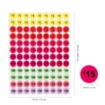 10 Sheets Label Stickers Labels Supermarket Dollar Price Tag - Walmart.com