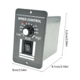9-60V Motor Controller 10A/20A/40A Regulator Speed Adjustable for ...