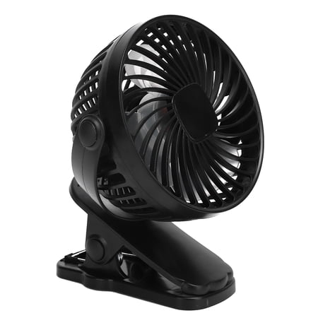 USB Clip Fan, Portable Electric Electric Clip Fan Rechargable Handheld ...