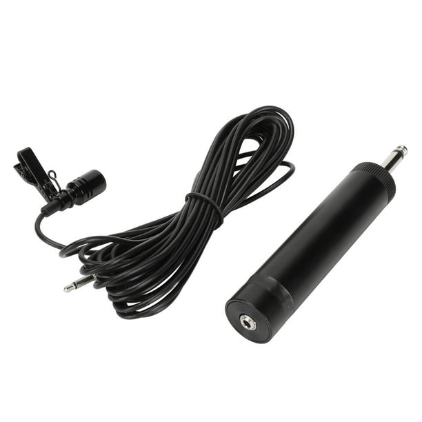 Wired Lapel Microphone, Lightweight Condenser Clip On Mic ...