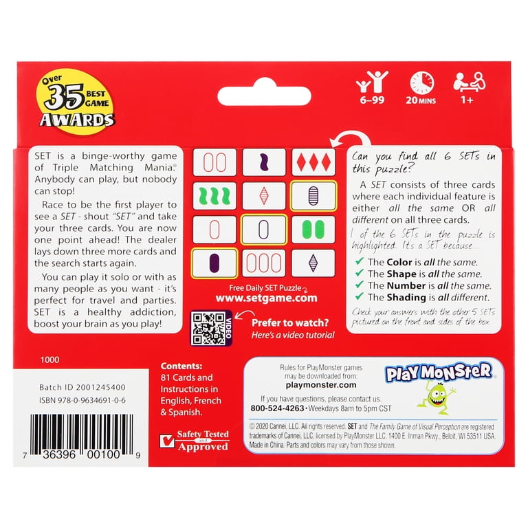 Walmart Card Game Set