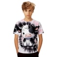 Boys T-shirts Short Sleeve Crewneck All Over Print Graphic Tees Summer ...