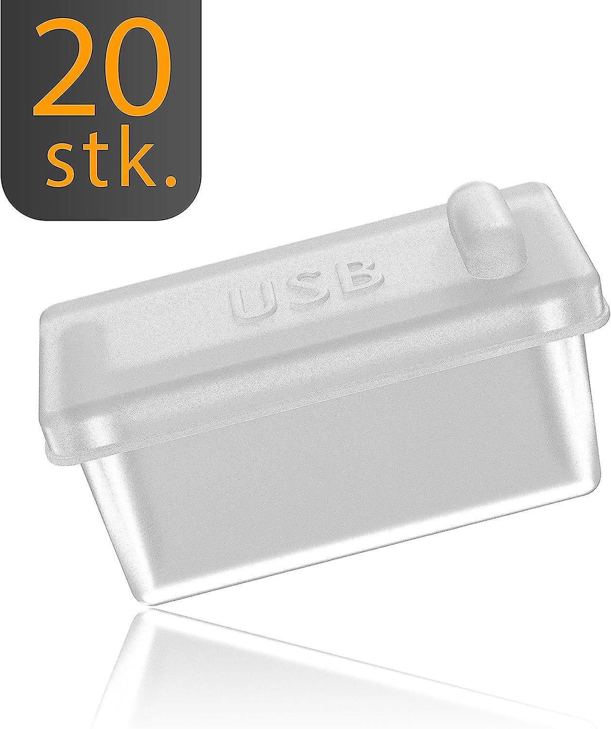 20 tapones antipolvo tipo USB-A para PC de escritorio, portátil y ...