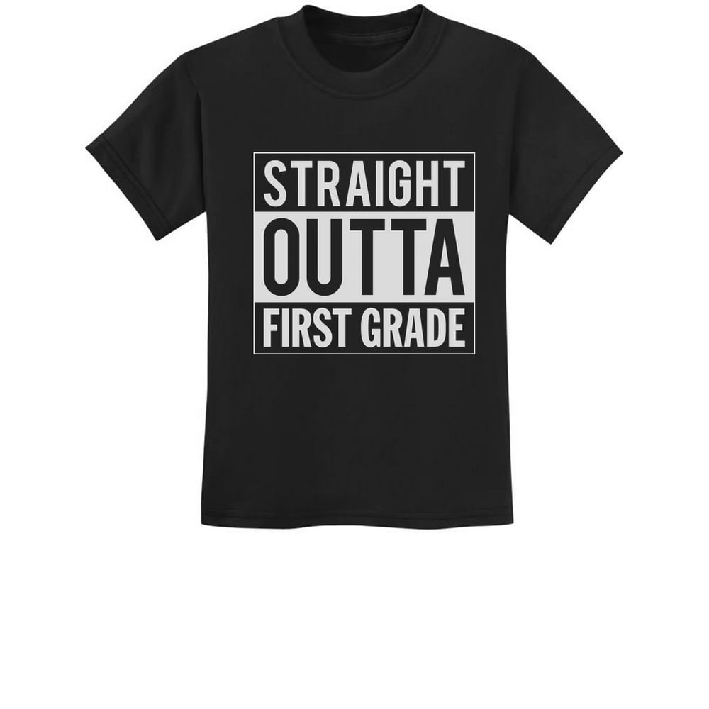 Tstars - Tstars Boys Unisex Graduation T Shirts for Kids Straight Outta ...