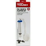 Hyper Tough Complete Toilet Repair Kit with Fill Valve and Flapper ...