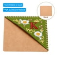 Uxcell Embroidered Corner Bookmark Cute Flower Stitched Triangle Book ...