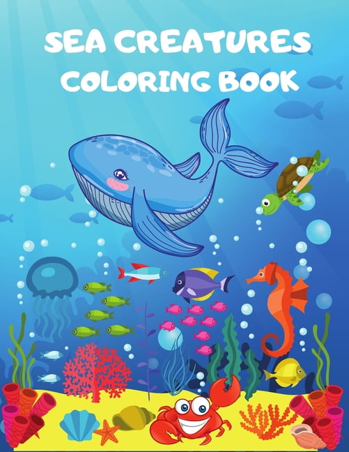 Underwater Sea Creatures Coloring Pages