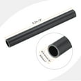 Rigid Round Pipe 19.4mm ID 25mm OD 20cm/8" Length Dark Grey High Impact ...