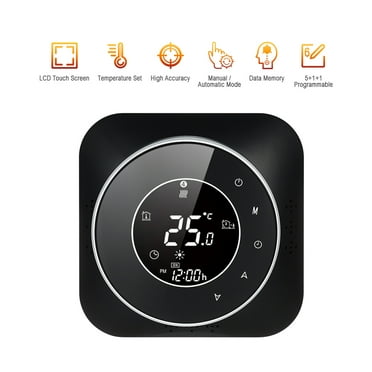 Stelpro ASMC402 Black MAESTRO Smart Controller Thermostat - Walmart.com