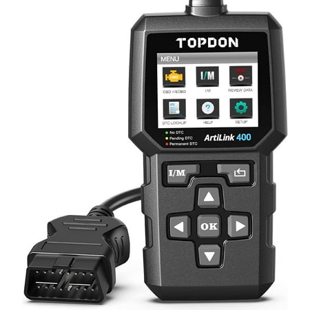 OBD2 Scanner TOPDON ArtiLink400 Automotive Engine Code Reader, OBDII ...