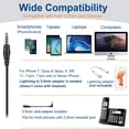 Wantek Wired 3.5mm Headset with Mic, USB, Controls for iPhone, Samsung ...