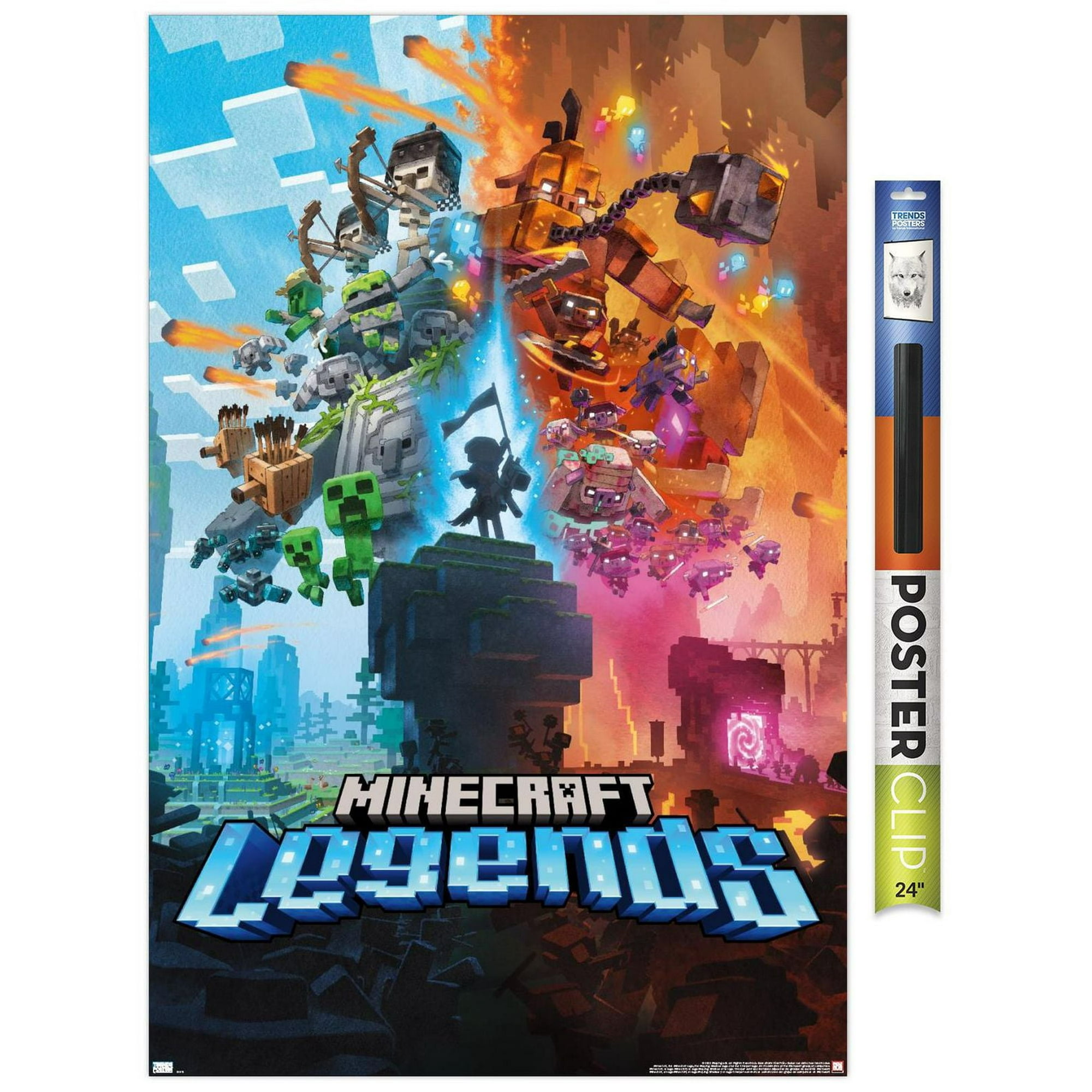 Click here for Minecraft: Legends - Key Art Wall Poster  22.375 X... prices