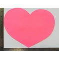 SHAPES ETC. Heart Tri-Color Super Cut-Outs- 8” x 10” - Walmart.com
